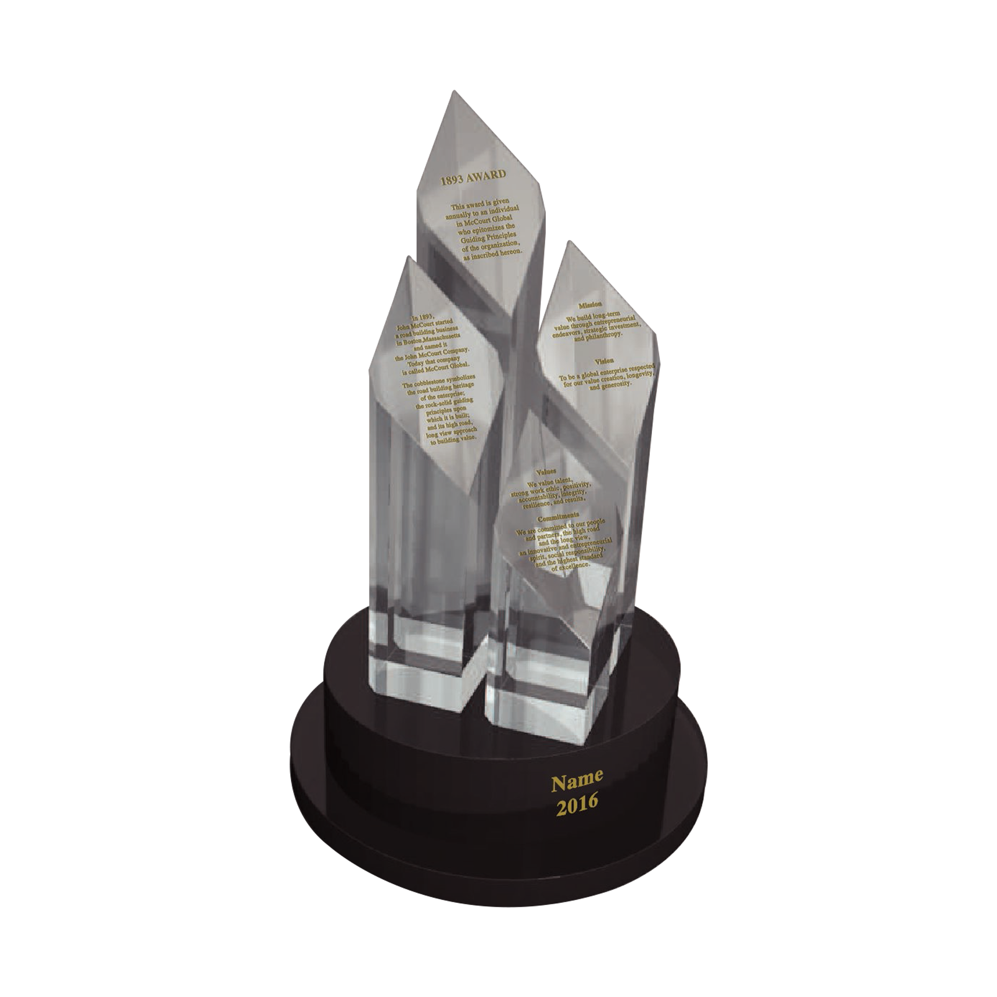 Celebrate a Business Milestone with Custom Awards & Trophies | Altrum