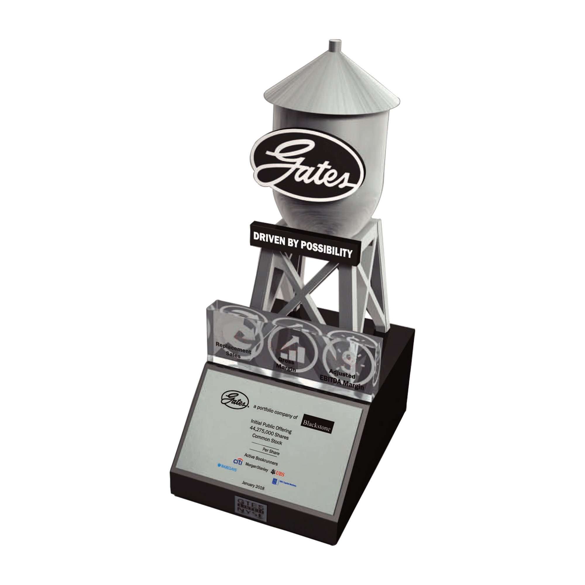Gates Acrylic Deal Toy - Commemorate Achievements