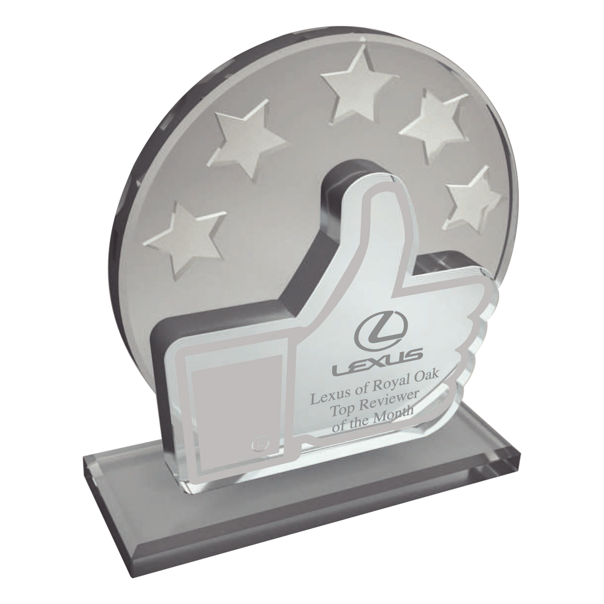 Explore Lexus Crystal Corporate Award - Elevate Achievement