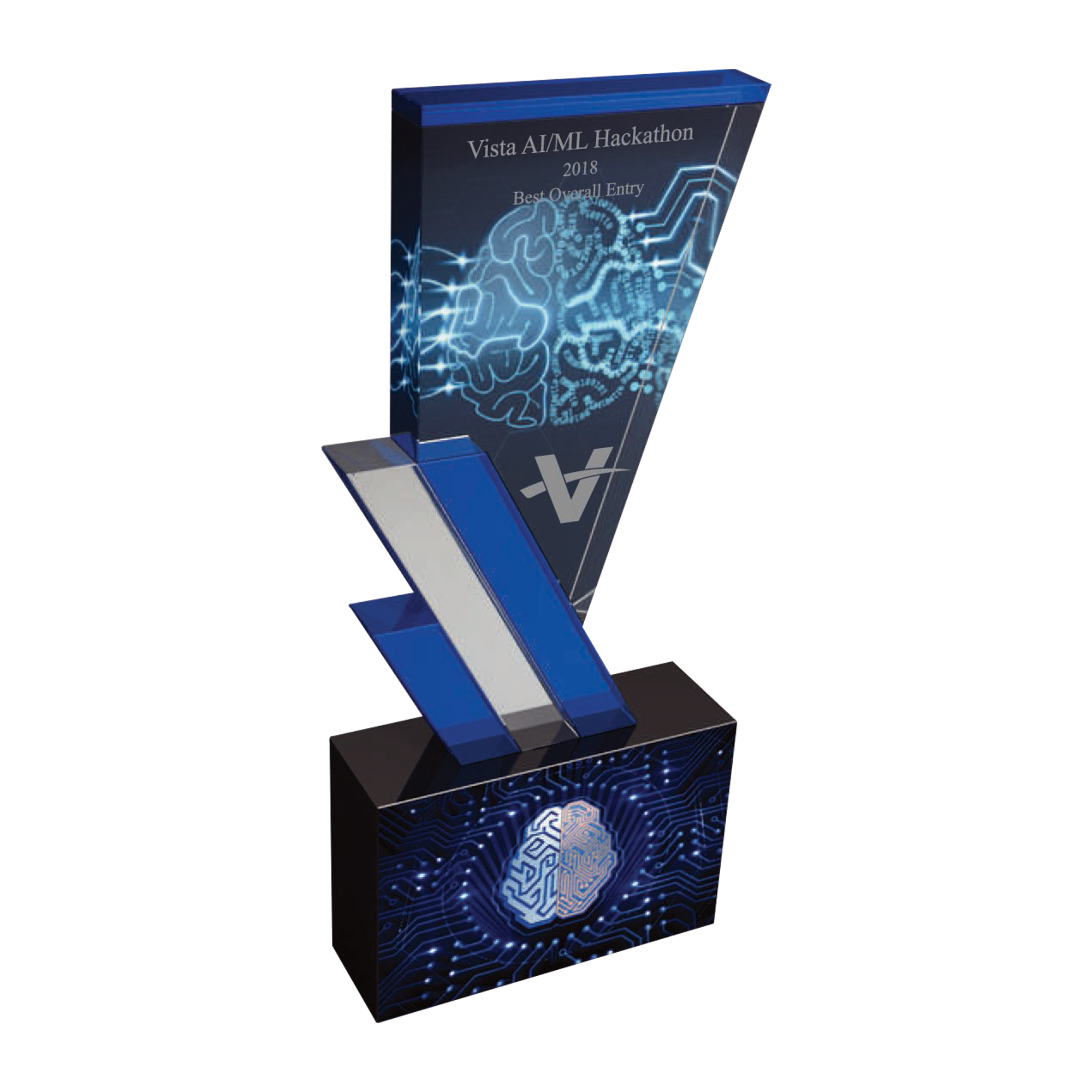 Modernize Recognition with Hackathon Stylish Lucite Award
