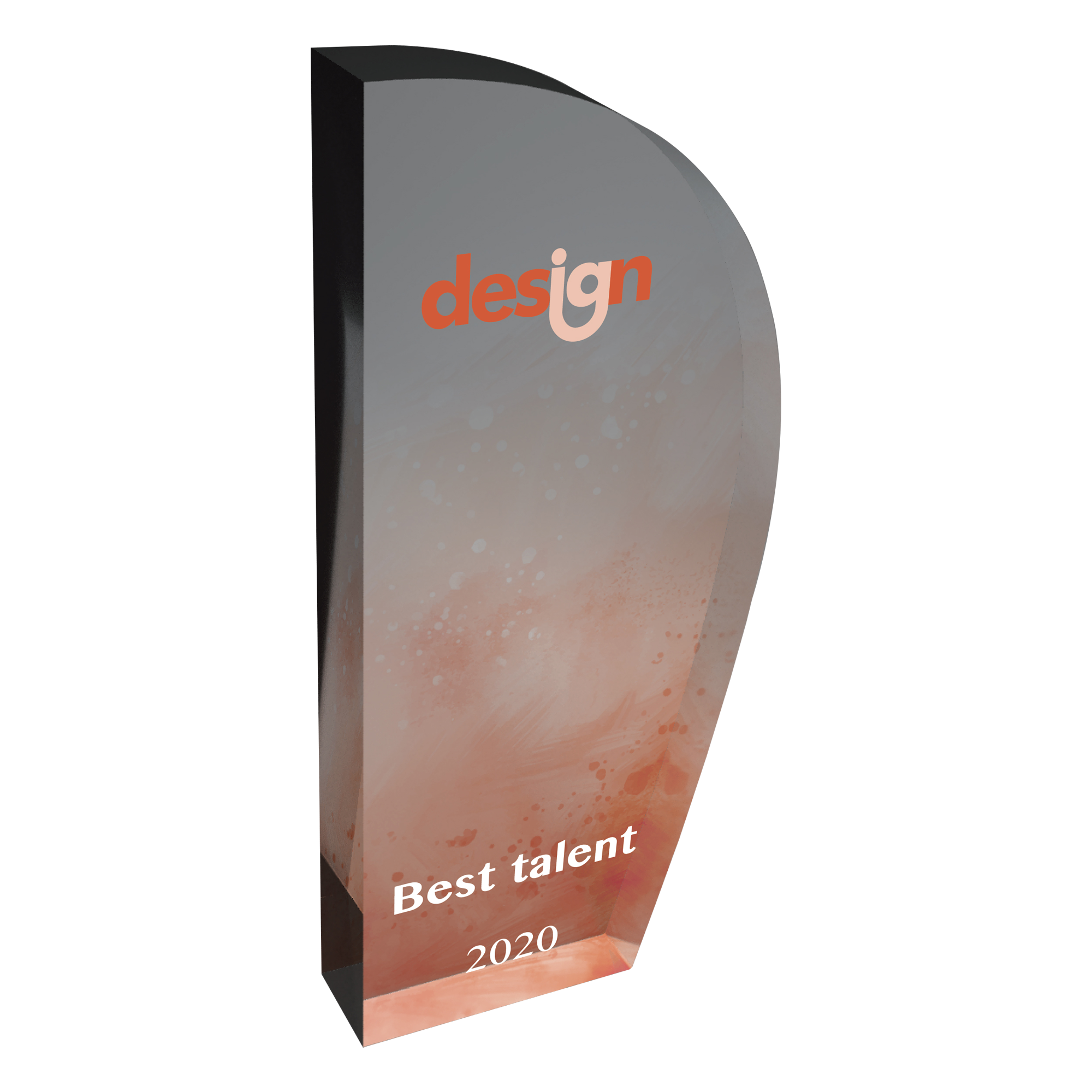 Embody Modern Elegance - Design Lucite Award for long-lasting remembrance.