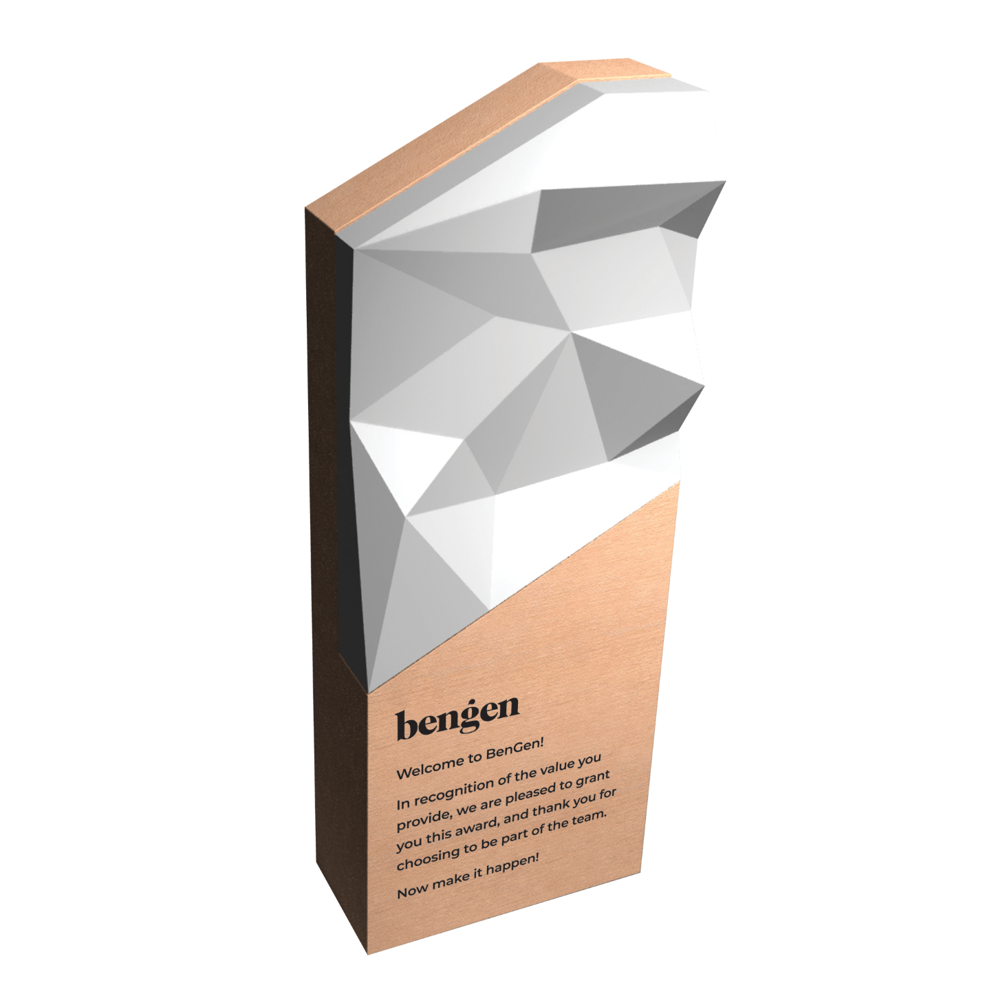 Explore BenGen Acrylic Award - Contemporary Recognition