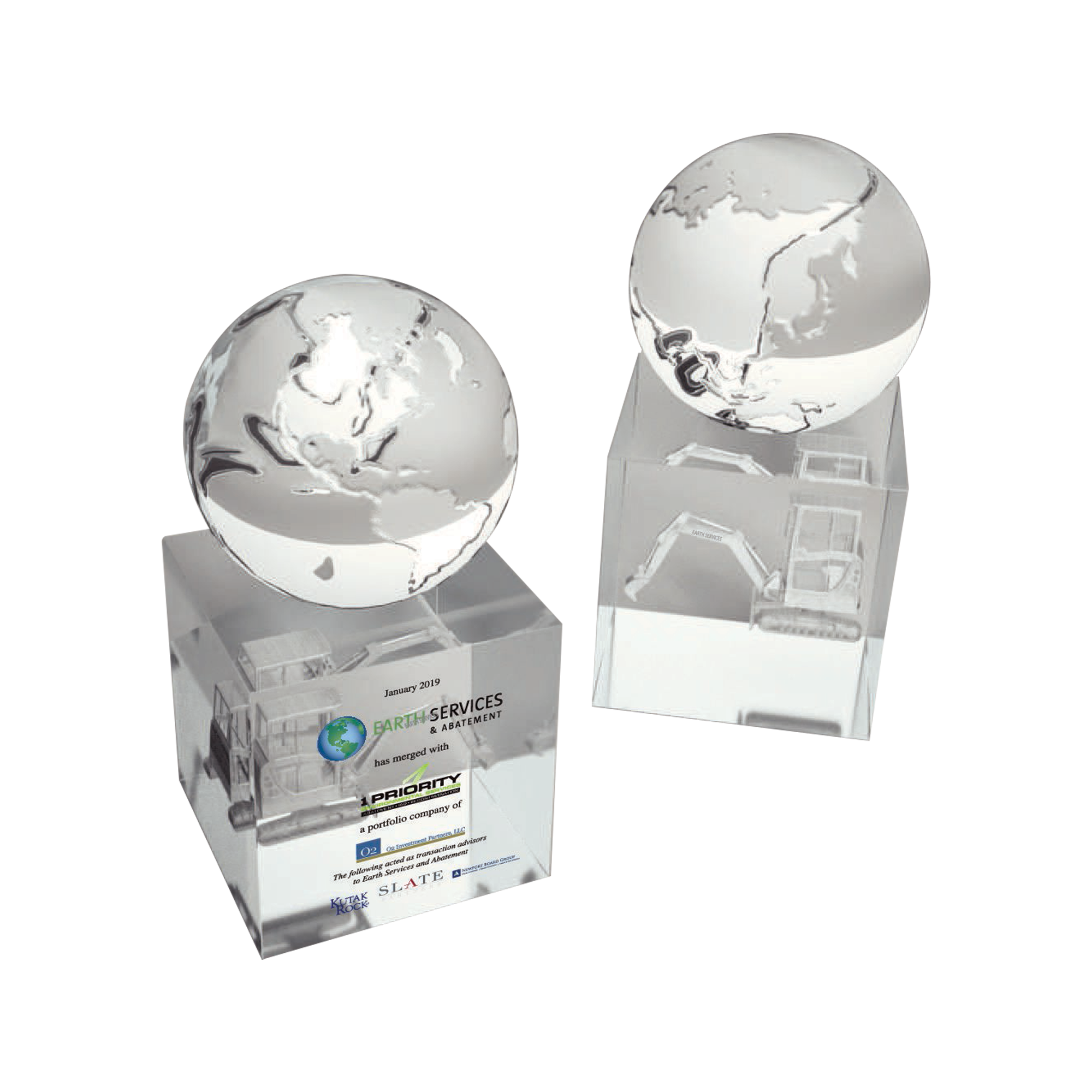 Dazzling Earth Services & Abatement Crystal Deal Toy