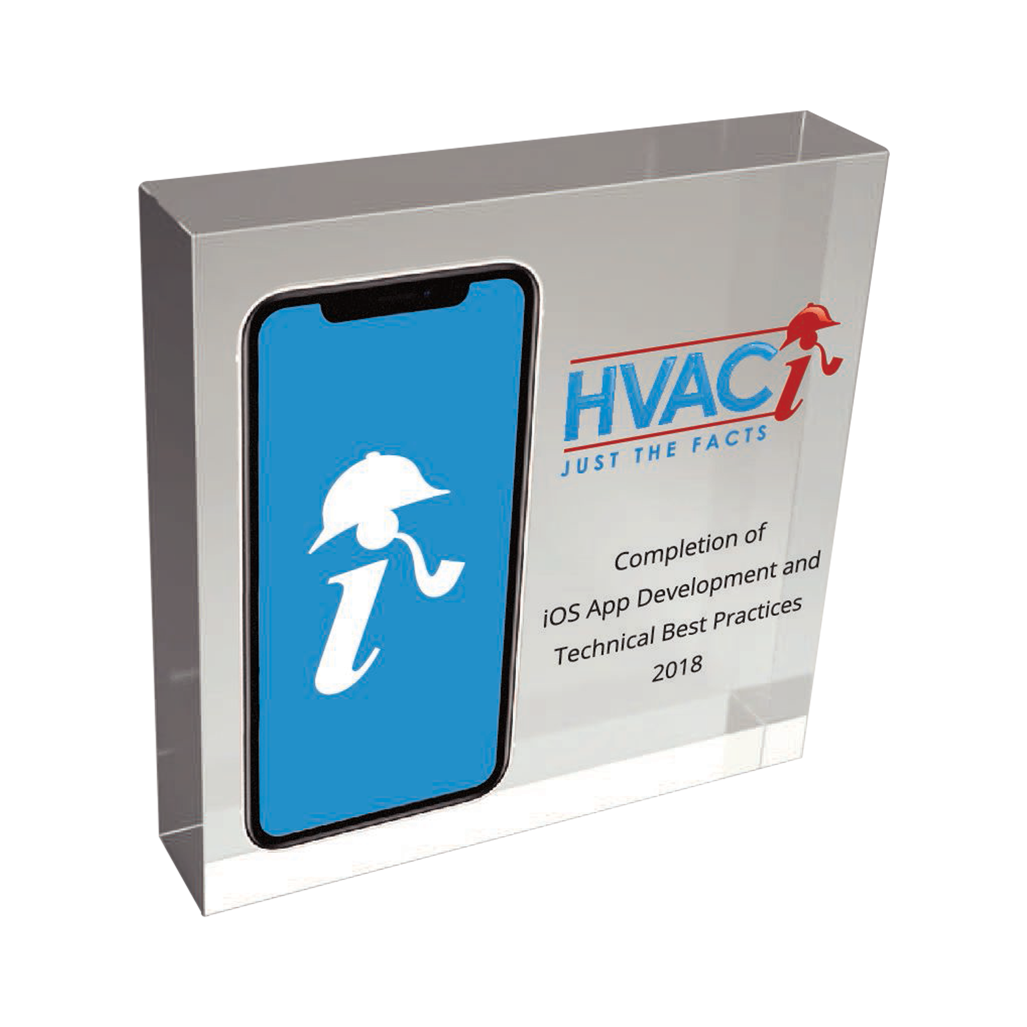 HVAC Lucite Deal Toy - Celebrate Success with Durability