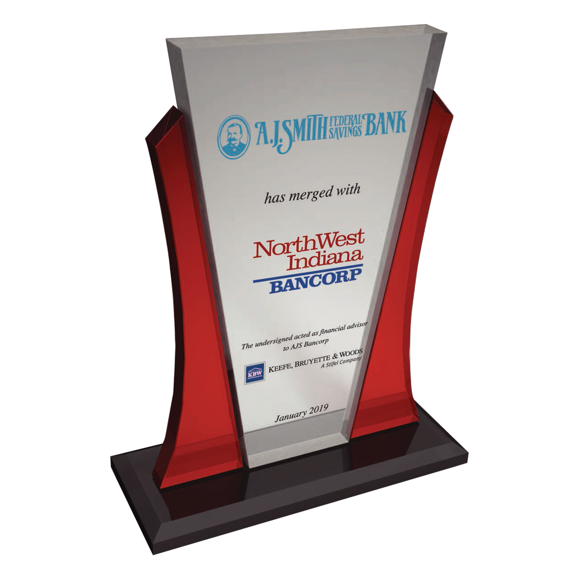 AJ Smith Federal Savings Bank Acrylic Deal Toy