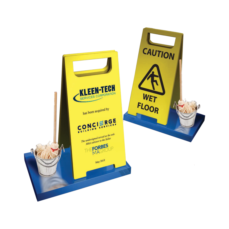 Kleen-Tech Lucite Deal Toy - Celebrate Success with Durability