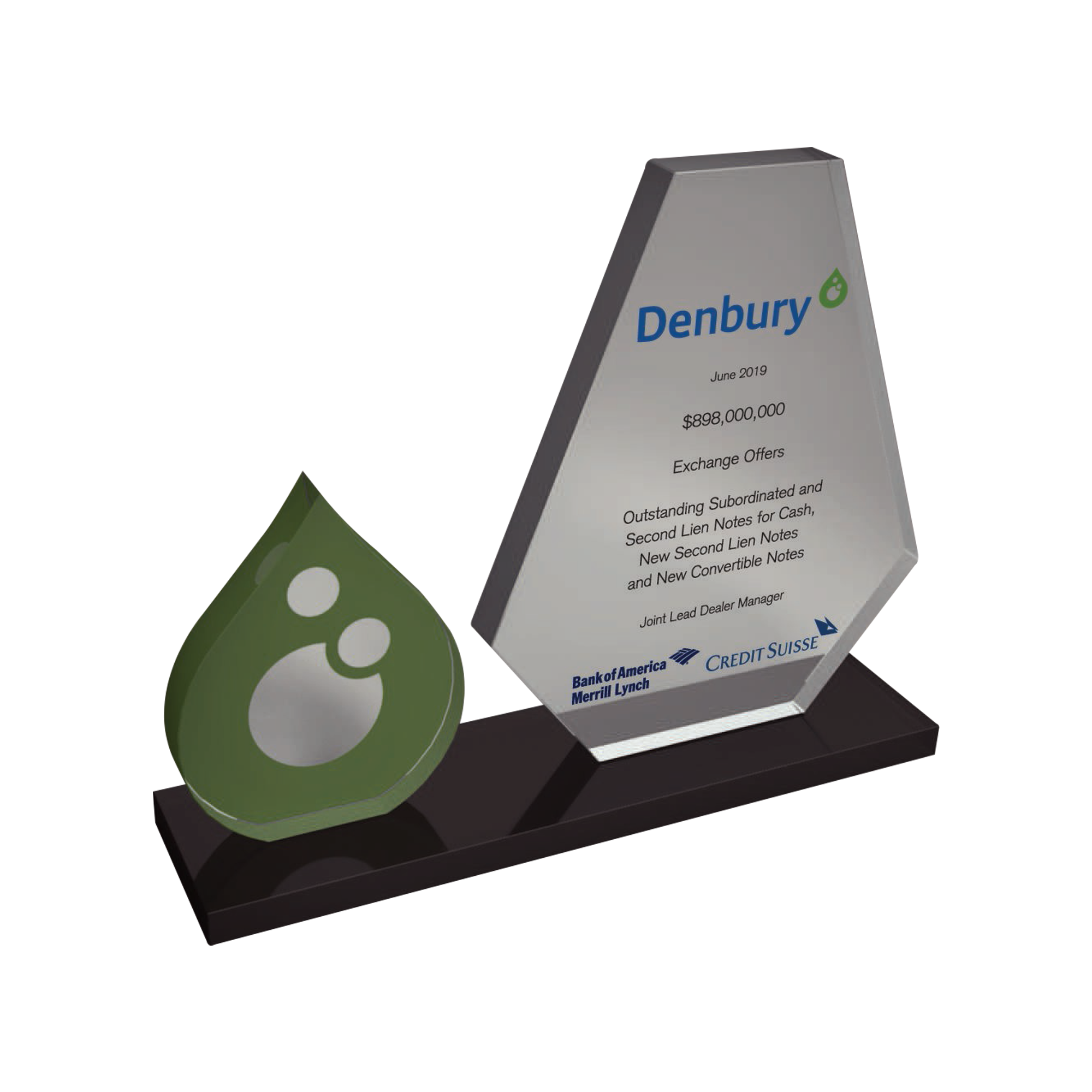 Custom Financial Tombstone & Deal Toy Ideas | Awards Inspiration