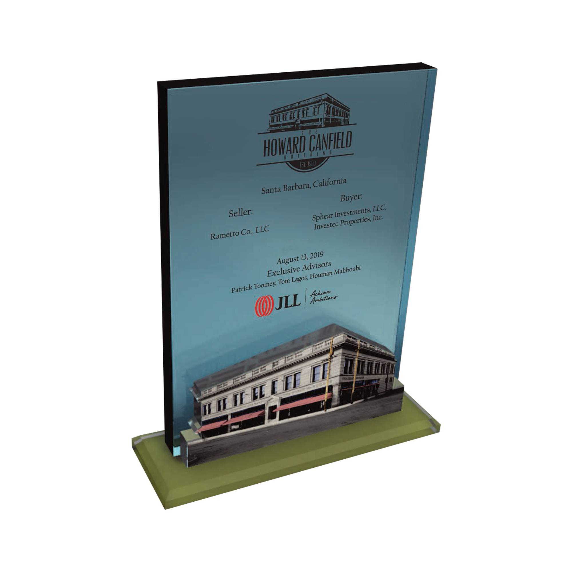 Rametto Lucite Deal Toy - Celebrate Success with Durability