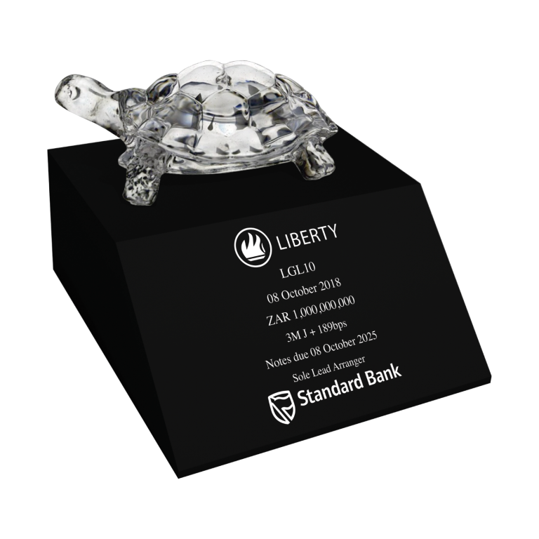 Dazzling Liberty Crystal Deal Toy - Luxurious Financial Tombstone