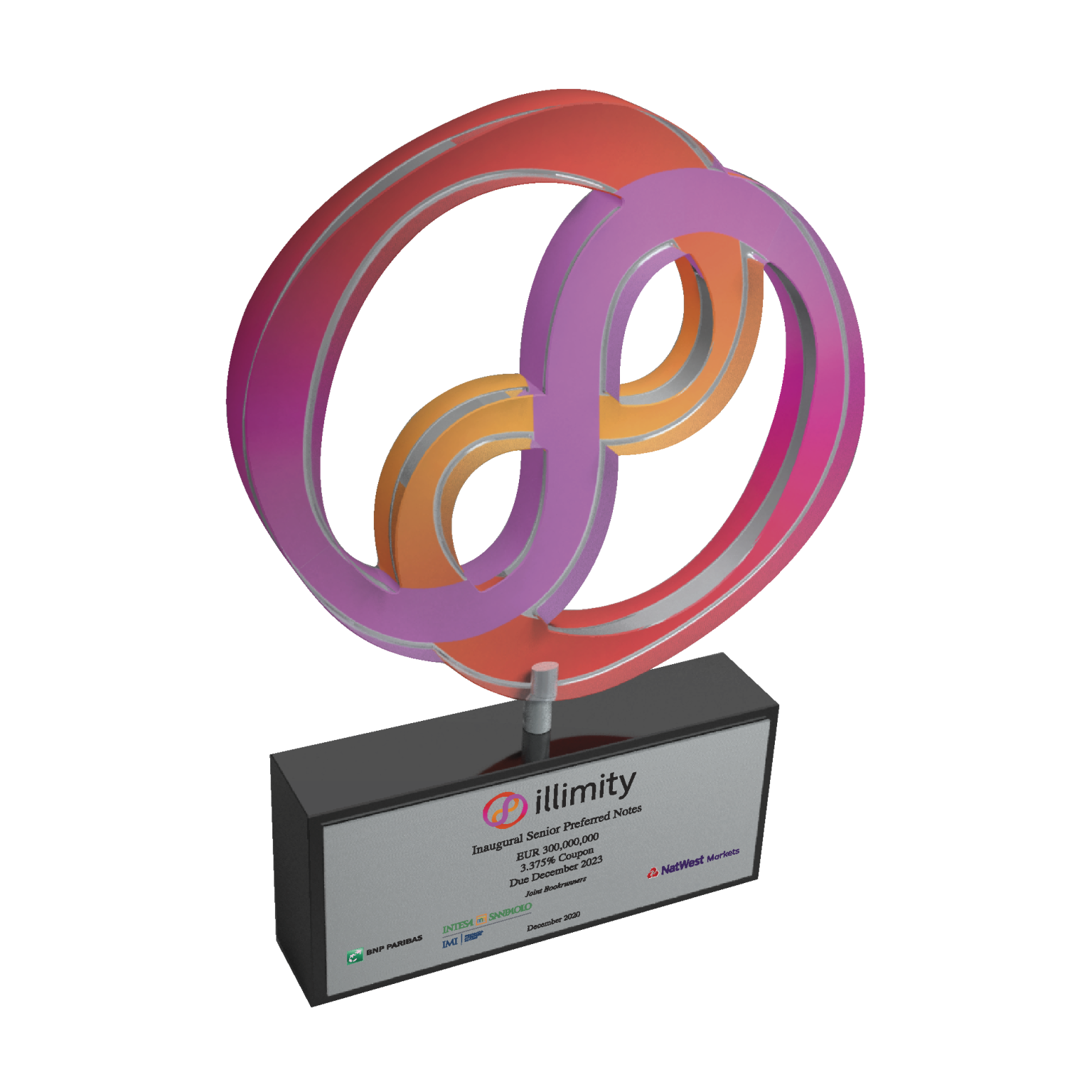 Custom Financial Tombstone & Deal Toy Ideas | Awards Inspiration