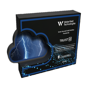Waterfield Technologies Crystal Deal Toy - Financial Tombstone